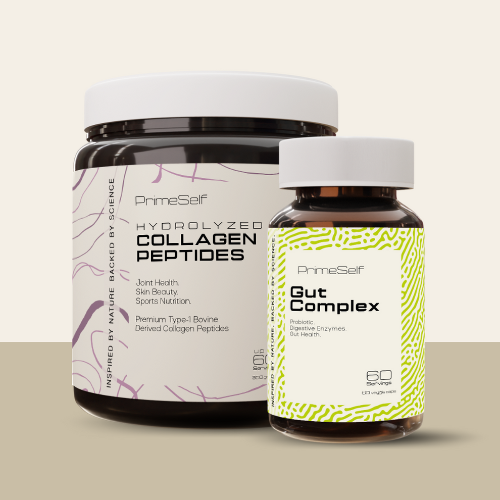 Gut & Glow Stack | Gut Health + Skin Support | PrimeSelf
