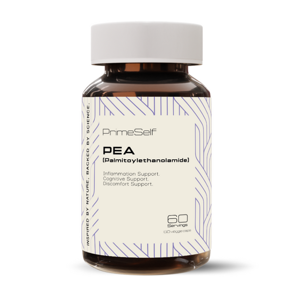 PEA 60 Caps | Inflammation & Nerve Comfort – PrimeSelf