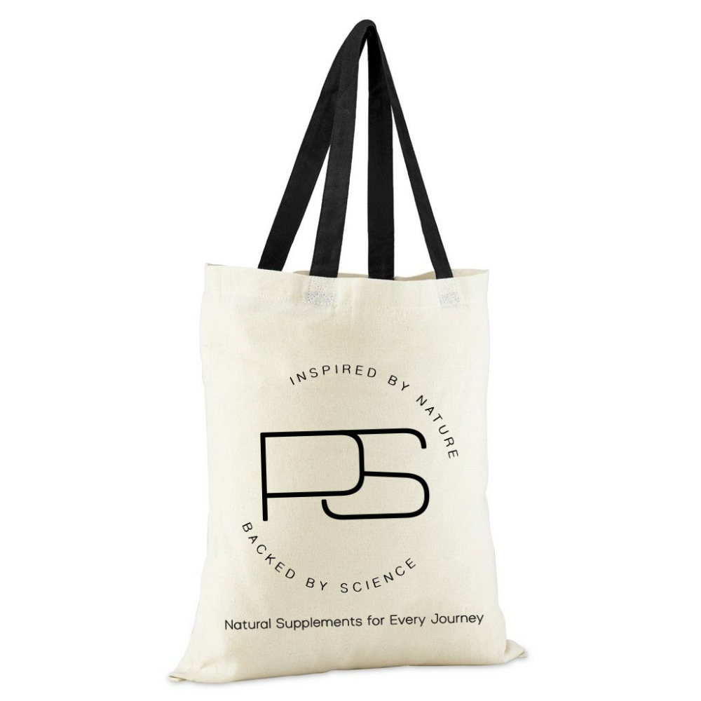 PrimeSelf Reusable Tote Bag | Eco-Cotton Shopper | PrimeSelf
