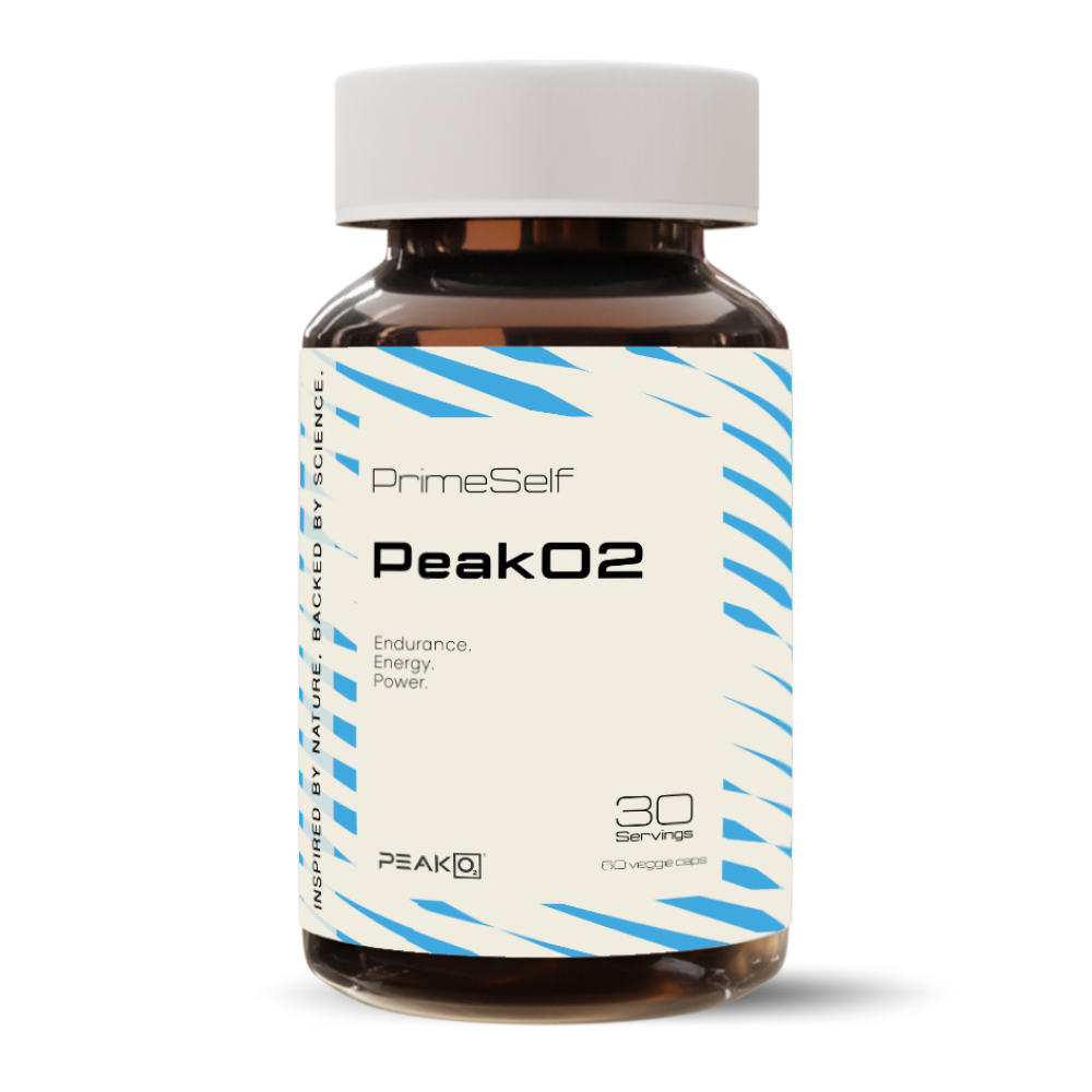 Peak O2®60 Caps | Mushroom Performance Blend | PrimeSelf