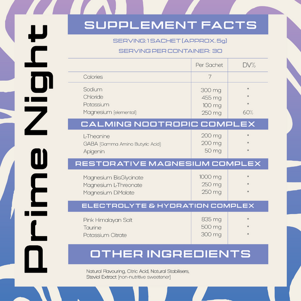 Prime Night | Sleep & Recovery Hydration | PrimeSelf
