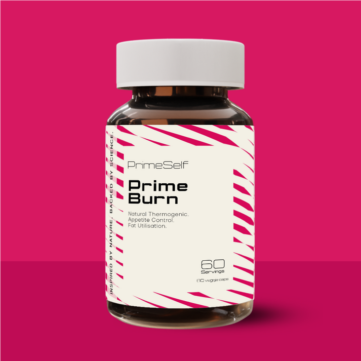 Prime Burn 60 Caps | Metabolism & Energy Blend | PrimeSelf