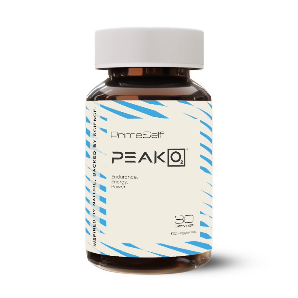 Peak O2®60 Caps | Mushroom Performance Blend | PrimeSelf