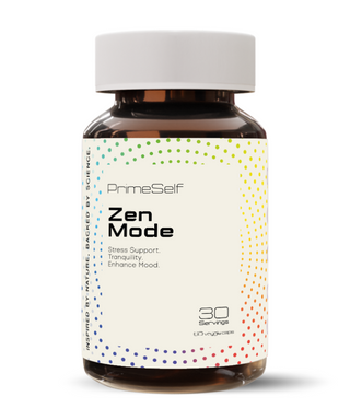 PrimeSelf Zen Mode | Mood Support Supplement | Adaptogen